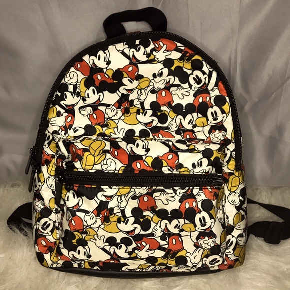 Bioworld | Bags | Disney Bioworld Mickey Mouse Mini Backpack Polyester ...